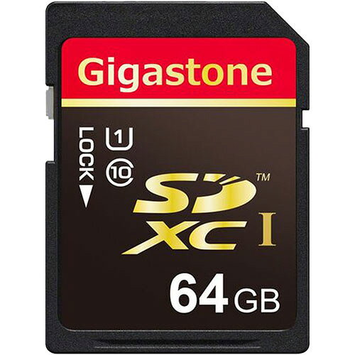 耐温度・耐衝撃対応のClass10 UHS-1 SDXCカード。GJSX/64U。パソコン・パソコン周辺機器 ＞ メモリーカード ＞ SDメモリーカード ＞ 。●容量64GBのSDXCカードです。