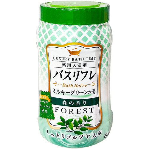 保湿成分配合でお肌にうるおい。227873。衣料・生活用品 ＞ ヘルス＆ビューティ ＞ ボディケア ＞ 入浴剤。●にごり湯タイプ、森の香り、本体です。●お湯の中のミネラル成分が、全身の表面にベールをつくり、温浴効果を高め、血行を促進し、肩の...
