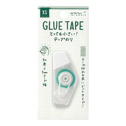 文具 ＞ 事務用品 ＞ 接着用品・のり。透明ヘッドで下地が見やすいテープのり。テープ切れの良いドットタイプ。機能性と携帯性を追求した、とっても小さいステーショナリー。◆材質：本体：ポリカーボネート＋POM＋ラバーバンド製◆本体サイズ：W55...