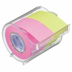 使う分だけカットするロールタイプふせん。しっかり貼ってきれいにはがせます。カッター付本体。PRK-25CH-RL。文具・事務用品 ＞ ノート・ふせん・紙製品 ＞ ふせん ＞ ロールタイプ。●カラーは、蛍光色で人気の「レモン」と「ローズ」の2...