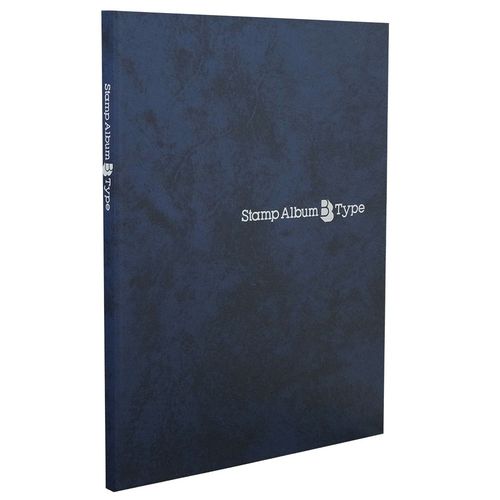 スタンプアルバム Bタイプ A5黒台紙二重保護タイプで固定式の選んで使えるスタンダードタイプ。◆材質：表紙：塩化ビニール、ポケット：ポリプロピレン◆本体サイズ：表紙サイズ：W174×D15×H225mm◆5段ポケット　◆台紙枚数：8枚　◆黒台紙。