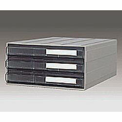 A4カセッター （引出3段） (1台)A4カセッター （引出3段） (1台)。四面に共通サイズの溝があり（特許767494）、溝に合わせてスライドさせるだけで容易に組み合わせ連結できます。軽量で、使いやすい形にユニットを組み合わせてデザイン...