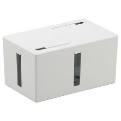 ケーブルや電源タップをスッキリ見せる、ケーブルボックス、「ごちゃごちゃ」を「スッキリ」に変える！「ごちゃごちゃ」したケーブルを「スッキリ」見せるケーブルボックス。インテリアとしても活躍するスタイリッシュデザイン。ボックス天面での充電に便利な...