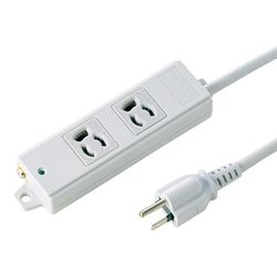 環境に優しいケーブルを使用。3P抜け止めマグネット・2個口 5m。環境に優しいケーブルを使用。3P抜け止めマグネット・2個口 5m。検索キーワード:SANWA SUPPLY | さんわさぷらい | 電源タップ | TAP-KE2-5 コウジ...