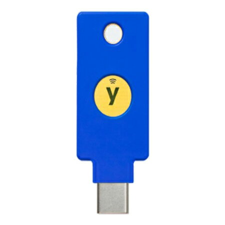 Yubico Inc.。Security Key C NFC by Yubico (Blister Pack)クラウドサービス・SaaS向け ハードウェア認証デバイス
