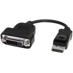 コンピュータのシングルモードDisplayPort出力ポートにDVIモニタを接続【スターテック.com】最大解像度1920x1200対応 TVやApple Cinema Display HDを始めとするDVI-Dディスプレイに対応 ラッチ付...