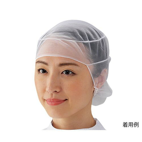 クリーンルーム用キャップヘアーネット (1枚)。クリーンルーム用キャップ。サイズ：L材質：PA（ナイロン）ヘアーネット。