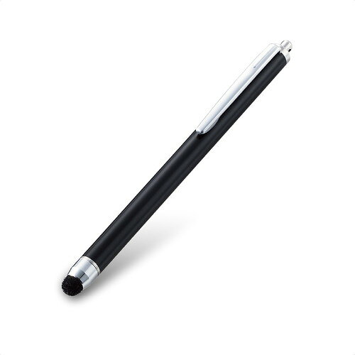 軽いタッチで超反応するペン先により、思い通りの操作ができるタッチペンです。タッチペン 超感度 高密度ファイバーチップ クリップ付き ブラック。対応機種：各種スマートフォン・タブレット ※特定のアプリ/ソフトをご使用の際に、専用タッチペンのみ...