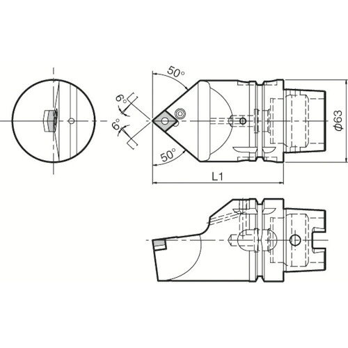 T63H-PCMNN-L12。梱包・工具・作業用品 ＞ 生産加工用品 ＞ 工作機工具 ＞ ツーリング。