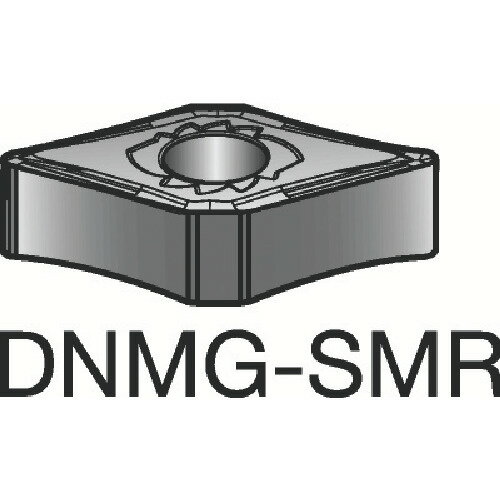 耐熱合金加工用、中荒加工用のネガ・チップです。DNMG 15 04 08-SMR-1115。梱包・工具・作業用品 ＞ 切削工具 ＞ 切削工具 ＞ TA式旋削工具。●勝手：勝手なし。●勝手：勝手なし。●チップサイズ：15。●iC：12.7。●...