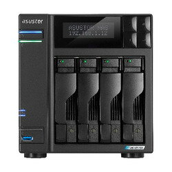 Asustor Lockerstor 4 Gen 2 AS6704T 4 Bay NAS、 Quad-Core 2.0GHz、 Dual 2.5GbE Ports、 4GB RAM DDR4Asustor Lockerstor 4 Gen ...