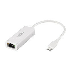 Giga対応 Type-C USB 3.2 (Gen1)用 LANアダプター●LANポートのない機器を有線LAN環境へ●USB 3.2(Gen1)でGigaをフル活用。●LEDランプが接続状態をお知らせ