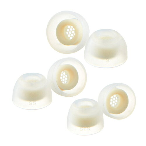 AZLA。SednaEarfit MAX for TWS [イヤーピース SSS/SS/Sサイズ各1ペア]『SednaEarfit MAX』（セドナイヤーフィット・マックス）は、「究極の低刺激フィット」をスローガンにシリーズ史上最も過敏な耳...