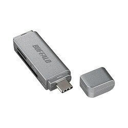 USB 3.2(Gen 1)Type-C接続 カードリーダー/ライター SD/microSD用●パソコン、スマホ、タブレットに挿すだけで使えるType-C接続●Windowsパソコンはもちろん、MacBookやスマホ・タブレットにも対応。デ...