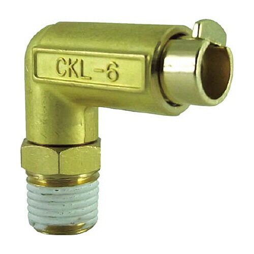 溶接治具などの配管。CKL-6-02H。梱包・工具・作業用品 ＞ 作業用品 ＞ 空圧用品 ＞ チューブ継手。●ストッパー部分への溶接スパッタの付着を防止するスリーブ付溶接治具専用です。●耐スパッタチューブのはく離後の内管と継手の接続部にスパ...