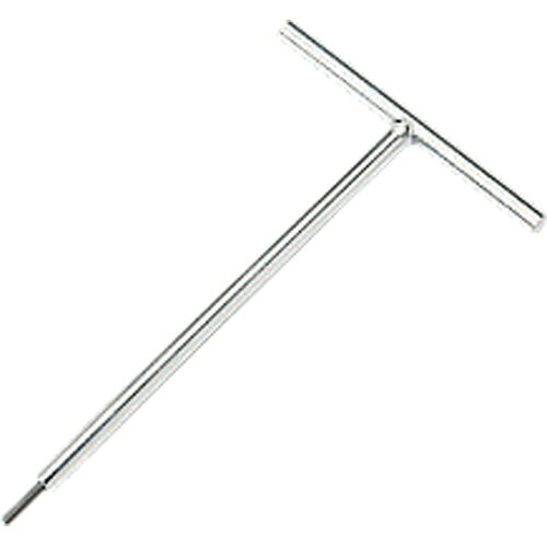 汎用工具。HTH4。梱包・工具・作業用品 ＞ 作業用品 ＞ 手作業工具 ＞ 六角棒レンチ。●T形ハンドルで早回し作業に適しています。●奥深い箇所に取り付けてある六角穴付ボルトの脱着に便利です。