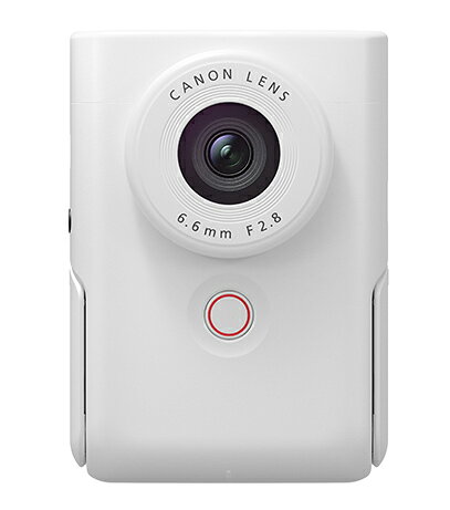 キヤノン株式会社。ビデオカメラ PowerShot V10WHさっと取り出して、パッと撮れるポケットサイズ。高画質な1.0型センサー＆高音質大口径なマイクを搭載。さわっているうちに使いこなせる新しいUIデザイン。自撮りに適した広角19mm相...