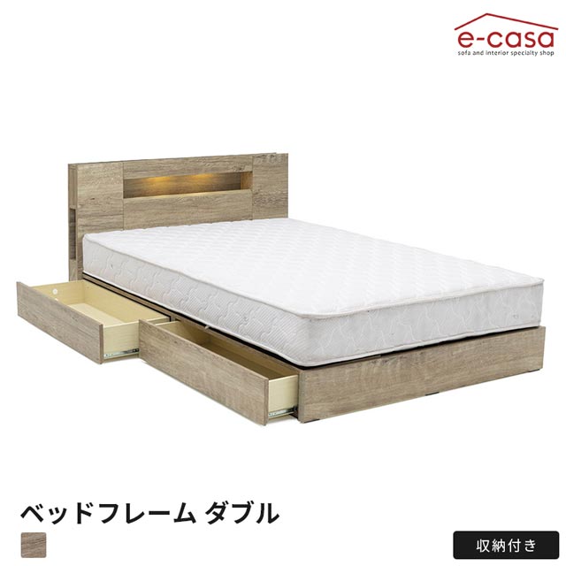 商品詳細 商品サイズ(単位:cm) 141×209×80(座面高:21) 素材 MDF＋シート張り不織布床板縁部分 木目転写印刷 仕様 LED照明付き埃防止機能付きコンセント付BOX引出付き(フルオープンレール仕様) 組立方法 こちらの商品...