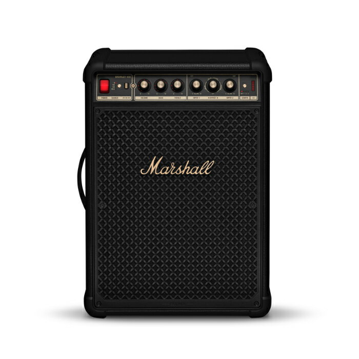 待望のコンパクトモデルが登場！Marshall　Bromley450 Black and Brass▼ 「True Stereophonic」全方位サウンドMarshall 独自の「True Stereophonic」全方位サウンドにより、...