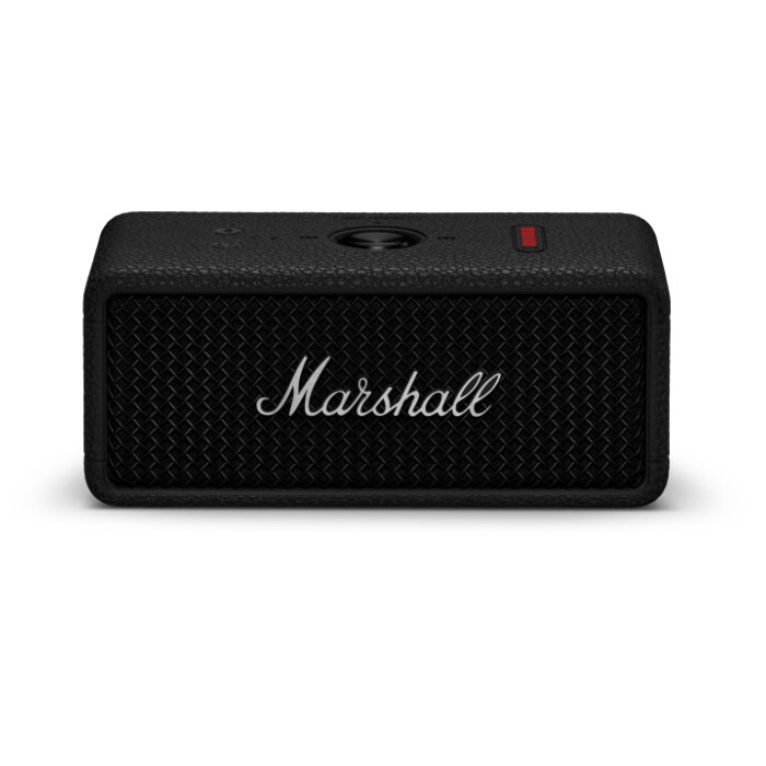 Marshal　Emberton III▼ マーシャル・シグネチャーサウンドEmberton III は、リッチでパワフルなMarshallシグネチャーサウンドを届けます。ダイナミックラウドネス機能により、音量を調整するたびに周波数が適正に...