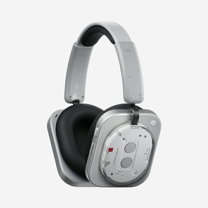 カラーバリエーション Black White 新しいリスニング体験を提供するヘッドホンNothing Headphone (1)▼ Sound・原音に忠実なサウンドHeadphone (1)は、40mmカスタムダイナミックドライバーを搭載。...