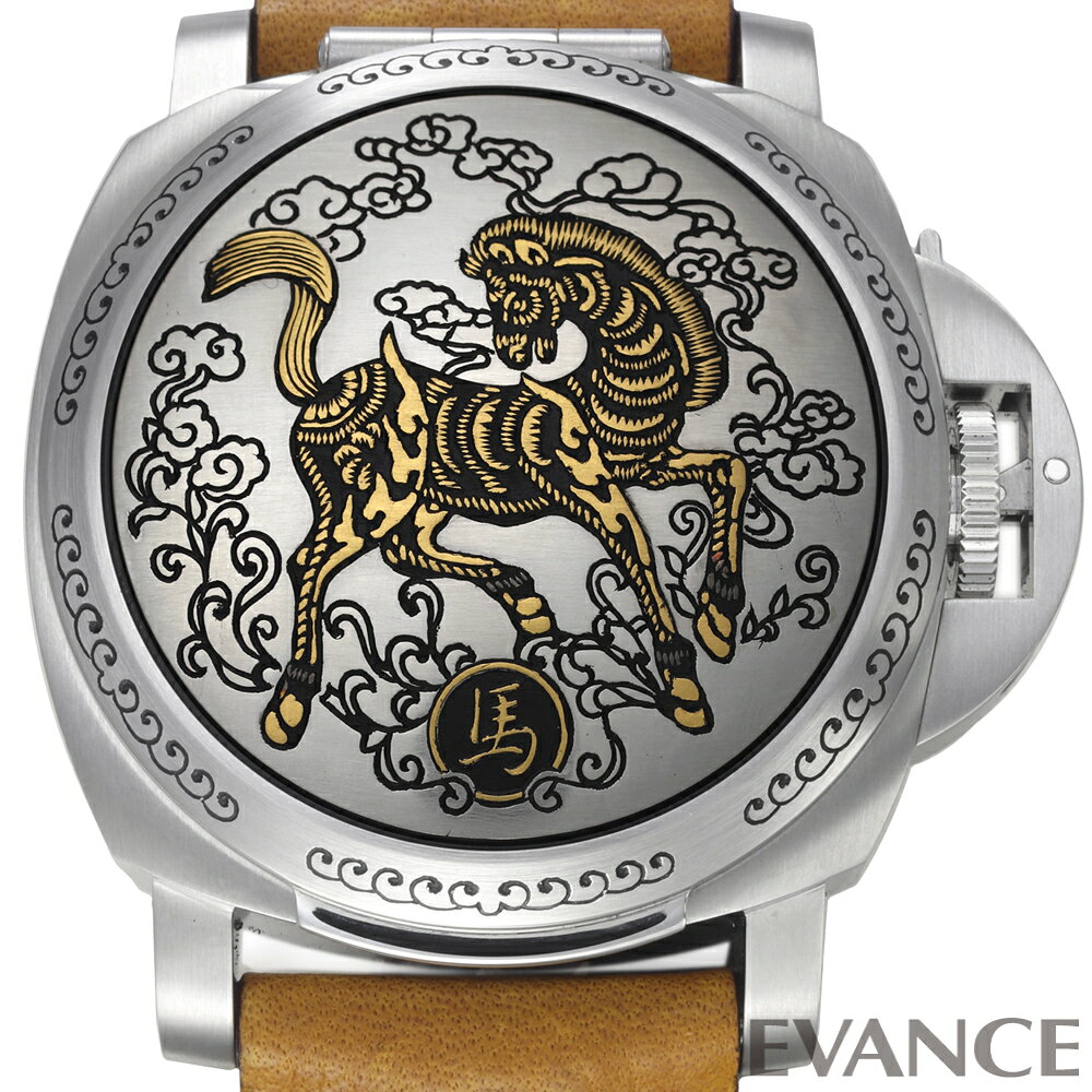 ■ブランド PANERAI パネライ ■商品名 ルミノール シーランド ホース ＜未使用品＞ ■型番 PAM00847 ■素材 ステンレス ■サイズ メンズ（直径44mm） ■動力 自動巻き ■ダイアル グレー ■インデックス アラビア／バ...