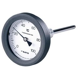 【画像はイメージです】発送日が表示納期を超える場合は、別途ご相談いたします。★数量・大口割引も受付中！お問い合わせください。TEL：045-243-0716 ■バイメタル温度計 2090-00の特長 BM-T-75P は感温部をケース背面に...