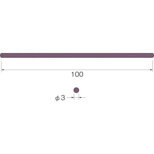 【画像はイメージです】発送日が表示納期を超える場合は、別途ご相談いたします。★数量・大口割引も受付中！お問い合わせください。TEL：045-243-0716 ■セラミックスティック砥石 G5151の特長 ●材質が安定しているため、一定の粗度...