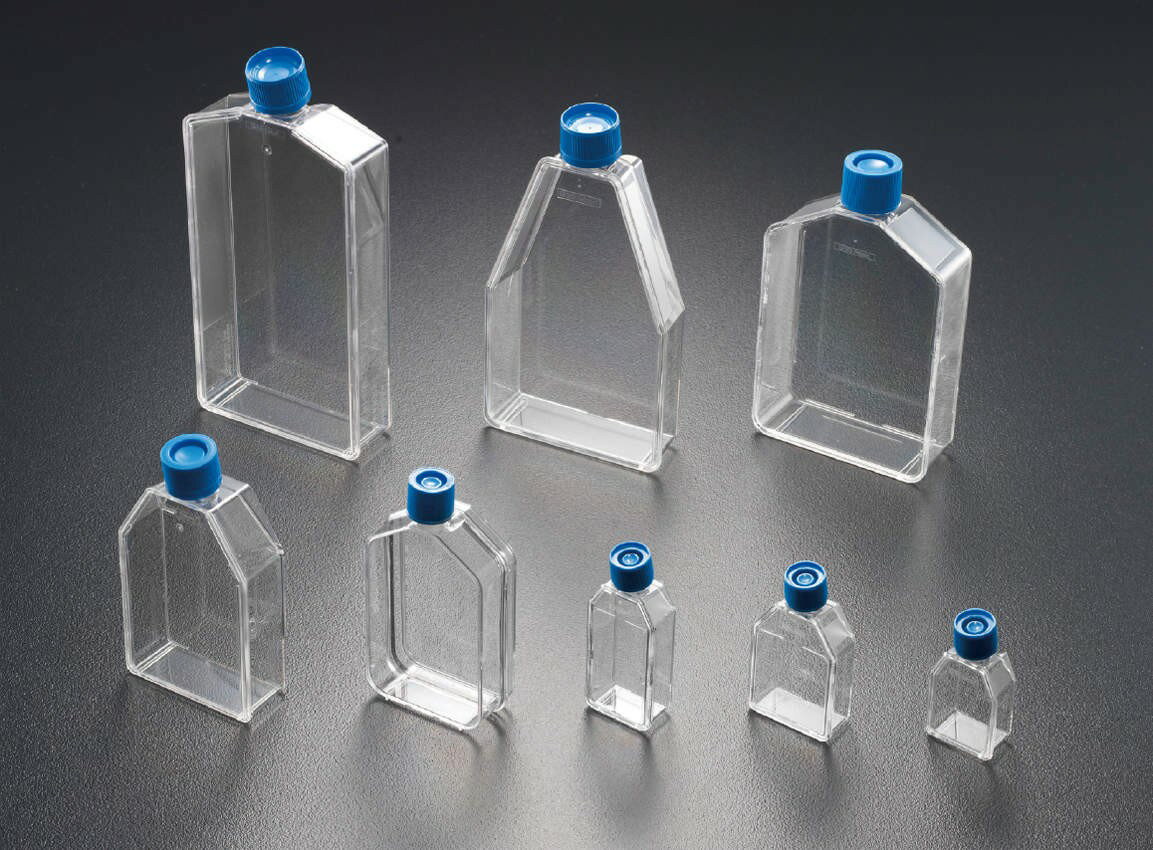 【画像はイメージです】【納期について】発送日が配送予定を超える場合は、別途メールや問合せフォームにてご相談いたします。★数量・大口割引も受付中！お問い合わせください。 ■セルカルチャーフラスコ CELL CULTURE FLASKの特長 ガ...
