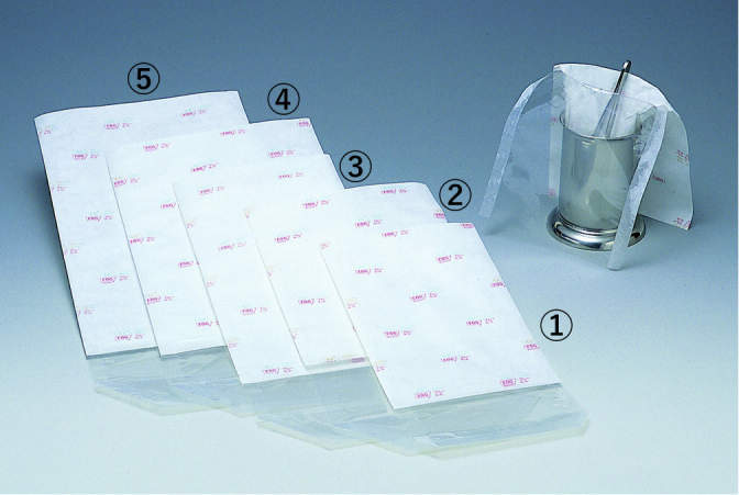 【画像はイメージです】【納期について】発送日が配送予定を超える場合は、別途メールや問合せフォームにてご相談いたします。★数量・大口割引も受付中！お問い合わせください。 ■鉗子立用滅菌バック NSK-1733の特長 底に強化アルミフィルムを使...