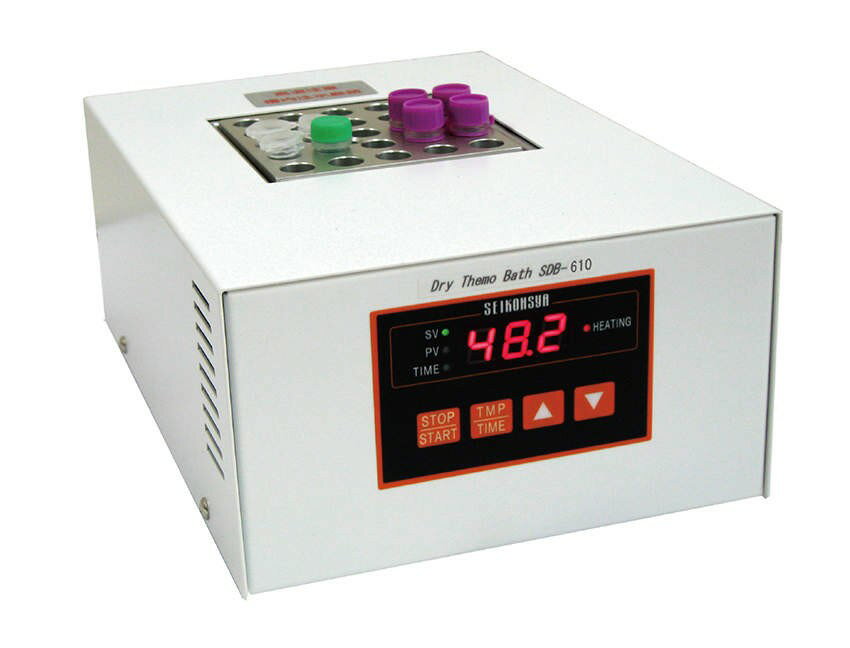 【画像はイメージです】【納期について】発送日が配送予定を超える場合は、別途メールや問合せフォームにてご相談いたします。★数量・大口割引も受付中！お問い合わせください。 ■高精度ドライサーモバス SDB-610の特長 面状ヒータ採用で温度ムラ...