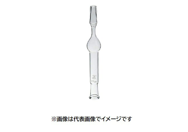 【画像はイメージです】発送日が配送予定の納期を超える場合は、別途ご相談いたします。★数量・大口割引も受付中！お問い合わせください。TEL：045-243-0716 ■透明摺合せカルシウム管 直管の特長 ●上部摺合せオス:19/38 ●下部摺...
