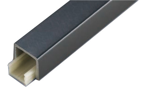 商品名 メタカラー建材 [T] 見切材かん合タイプ フラット型 SK-16UD L3000 ブラックミラー 品番 MC-SK-16UD-3BKM 寸法 16mm x 16mm 長さ 3000mm ＋　※表記寸法より少し長い場合がございます ...
