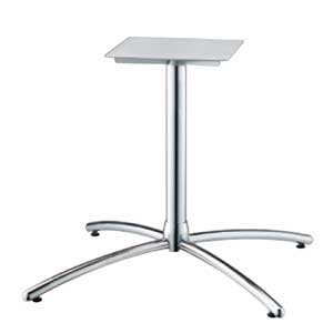 商品名 テーブル脚 ウェーブS21000 品番 YMT-WVS21000-60C ベースサイズ 脚の長さ（対角） ： 1000mm 脚の開き ： 710mm x 710mm　※アジャスター付 ベース高さ 160mm パイプ 60.5φ 高さ...