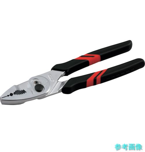 メーカー：京都機械工具(株) 在庫状況：仕入先在庫品 納期：お支払い確認後、3営業日以内出荷予定（欠品時は早急にご連絡いたします。） 商品特長：●広口に切り替えた時でも、手を挟みにくい安全設計です。●歯形状は「三段形状」で細かいものから太い...
