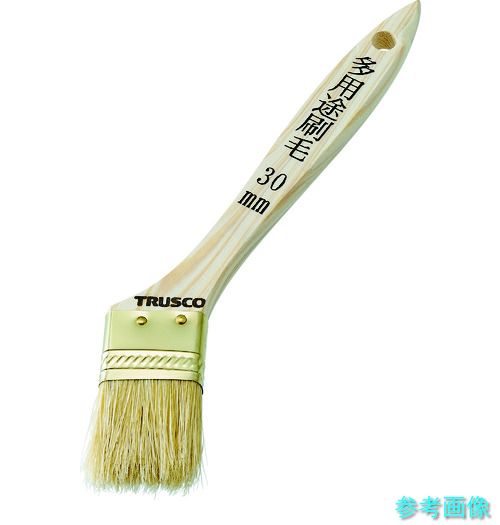 メーカー：トラスコ中山(株) 在庫状況：仕入先在庫品 納期：お支払い確認後、3営業日以内出荷予定（欠品時は早急にご連絡いたします。） 商品特長：●弾力性のある豚毛を使用していますのでエポキシ塗料・高粘度塗料でも運びや返しが楽に出来ます。●水...
