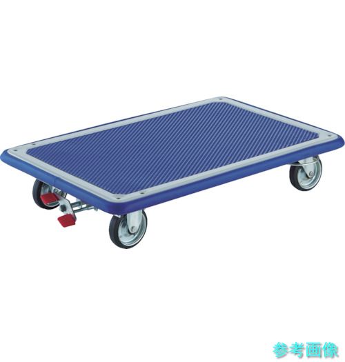 メーカー：トラスコ中山(株) 在庫状況：仕入先取寄せ品 納期：お支払い確認後、8〜10営業日以内出荷予定（欠品時は早急にご連絡いたします。） 商品特長：●大きな荷物の運び出しなどに最適です。●リング状の金具で自在キャスターの回転だけでなく旋...