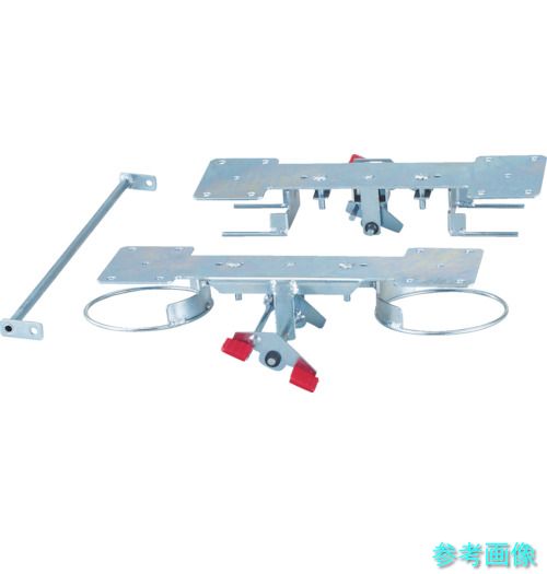 メーカー：トラスコ中山(株) 在庫状況：仕入先在庫品 納期：お支払い確認後、3営業日以内出荷予定（欠品時は早急にご連絡いたします。） 商品特長：●リング状の金具で自在キャスターの回転だけでなく旋回も固定します。 仕様：●適合機種：ドンキーカ...