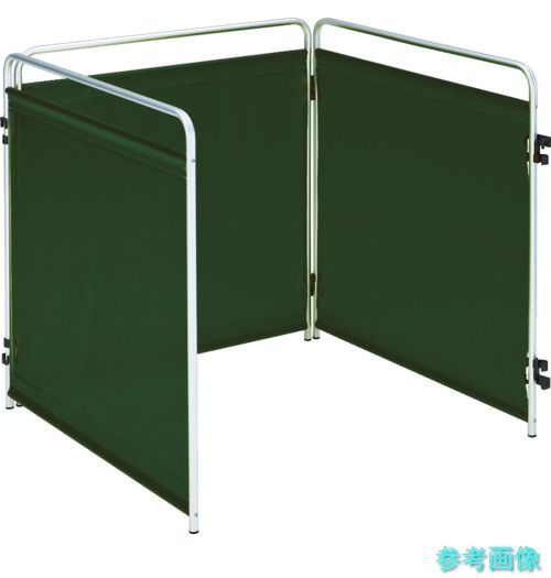 メーカー：トラスコ中山(株) 在庫状況：仕入先在庫品 納期：お支払い確認後、3営業日以内出荷予定（欠品時は早急にご連絡いたします。） 商品特長：●フレームは組み立て不要で、シートの取り付けだけで使用できます。●3枚のフレームの角度は自在で、...