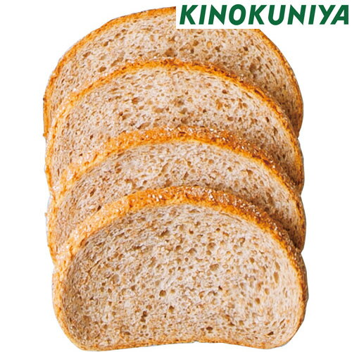 ライ麦40％使用（穀物原料中） 軽い酸味のドイツパン。オープンサンドにおすすめ。 4枚入り ＊消費期限：出荷日を含めて3日 【配送方式】常温便