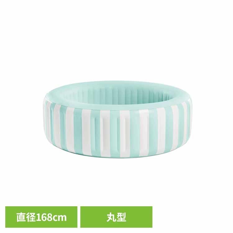 寄りかかることができる丸形プールです。●商品サイズ（cm）幅約168×奥行約168×高さ約53●商品重量約4kg●対象年齢3歳以上（検索用：INTEX プール 大型 家庭用 6941057430454）最強翌日配送対象商品に関するご案内 最...