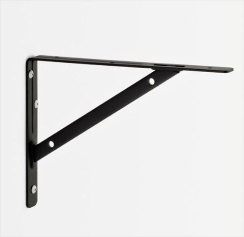 材質スチールサイズ出幅×高さ×幅（mm）295×215×30耐荷重（kg）80色（カラー）マットブラック付属品頭塗装トラスタッピング4X20×6本 ユニクロトラスタッピング4X16×6本原産国本体：イタリア/塗装：日本イタリア製のシンプルな...