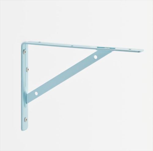 材質スチールサイズ出幅×高さ×幅（mm）295×215×30耐荷重（kg）80色（カラー）スカイブルー付属品頭塗装トラスタッピング4X20×6本 ユニクロトラスタッピング4X16×6本原産国本体：イタリア/塗装：日本イタリア製のシンプルなデ...