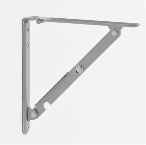 材質スチールサイズ出幅×高さ×幅（mm）205×200×24耐荷重（kg）40色（カラー）グレー付属品頭塗装丸皿木ネジ3.8X16×6本 ユニクロ丸皿木ネジ3.8X16×6本原産国本体：イタリア/塗装：日本イタリア製のシンプルなデザインの棚...
