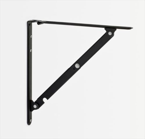材質スチールサイズ出幅×高さ×幅（mm）305×305×28耐荷重（kg）40色（カラー）マットブラック付属品頭塗装丸皿木ネジ3.8X16×6本 ユニクロ丸皿木ネジ3.8X16×6本原産国本体：イタリア/塗装：日本イタリア製のシンプルなデザ...