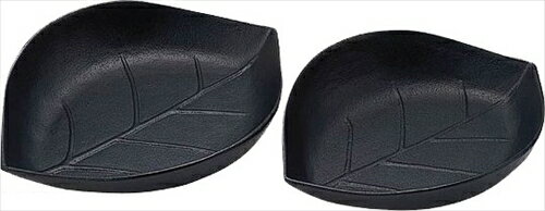 サイズ18×13.8×H3.5cm仕様1-仕様2-業務用で使用されている焼物のプレート 木の葉をイメージしてあり、料理が映えます IH対応不可です