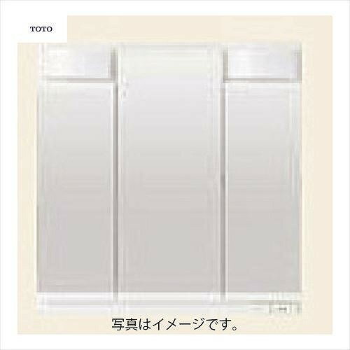 TOTO 洗面台 Fシリーズ 化粧鏡 3面鏡 全面鏡裏収納付き 全高1800mm対応 ※中央鏡は左吊元で開きます。 LEDランプ(4.4W×2個) コンセント1個付(許容電力1200Wまで) 収納トレイ6個付き バックパネル付き ※本体カラ...