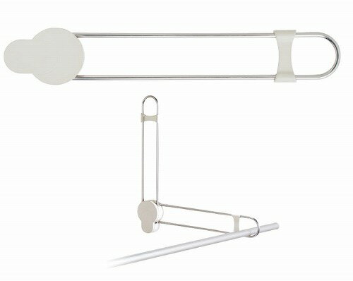 商品説明日当たりのいい窓際で使える 物干用補助アーム 「窓枠ものほし」は窓際で物干ができる物干補助用品です 使用しない時はすっきり収納でき、お部屋の景観を崩しません商品仕様用 途：室内の窓枠取りつけ用物干し掛け 材 質：ステンレス、PA6等...