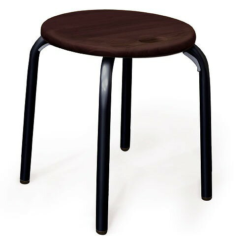 商品詳細座面に握り手が付いて持ち運びもラクラク ハンドルスツール サイズ：W320×D320×H450 素材：座面：天然木　フレーム：スチールパイプ 重量：2.4Kg 耐荷重：100kg その他：完成品　日本製カラー選択-配送地域詳細 □北...