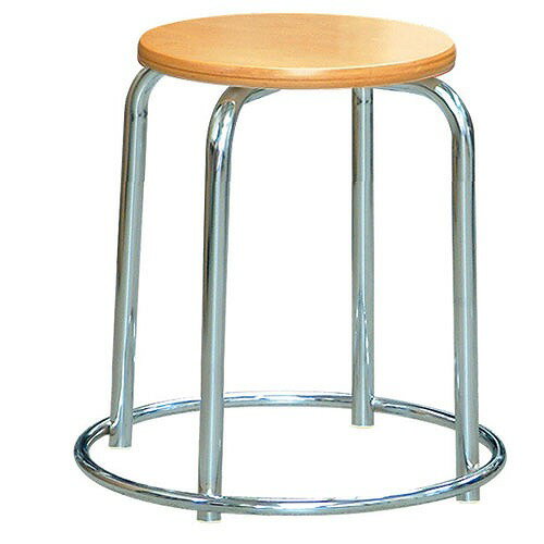 商品詳細ラウンドスツールシリーズ サイズ：W415×D415×H450 素材：座面：ブナ合板 フレーム：スチールパイプ 重量：3.0kg 耐荷重：100kg その他：完成品　スタッキング　日本製カラー選択-配送地域詳細 □北日本・九州 青森...